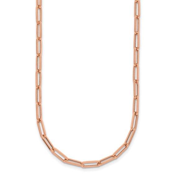 Gold Flat Paperclip Chain Collection - Seattle Gold Grillz