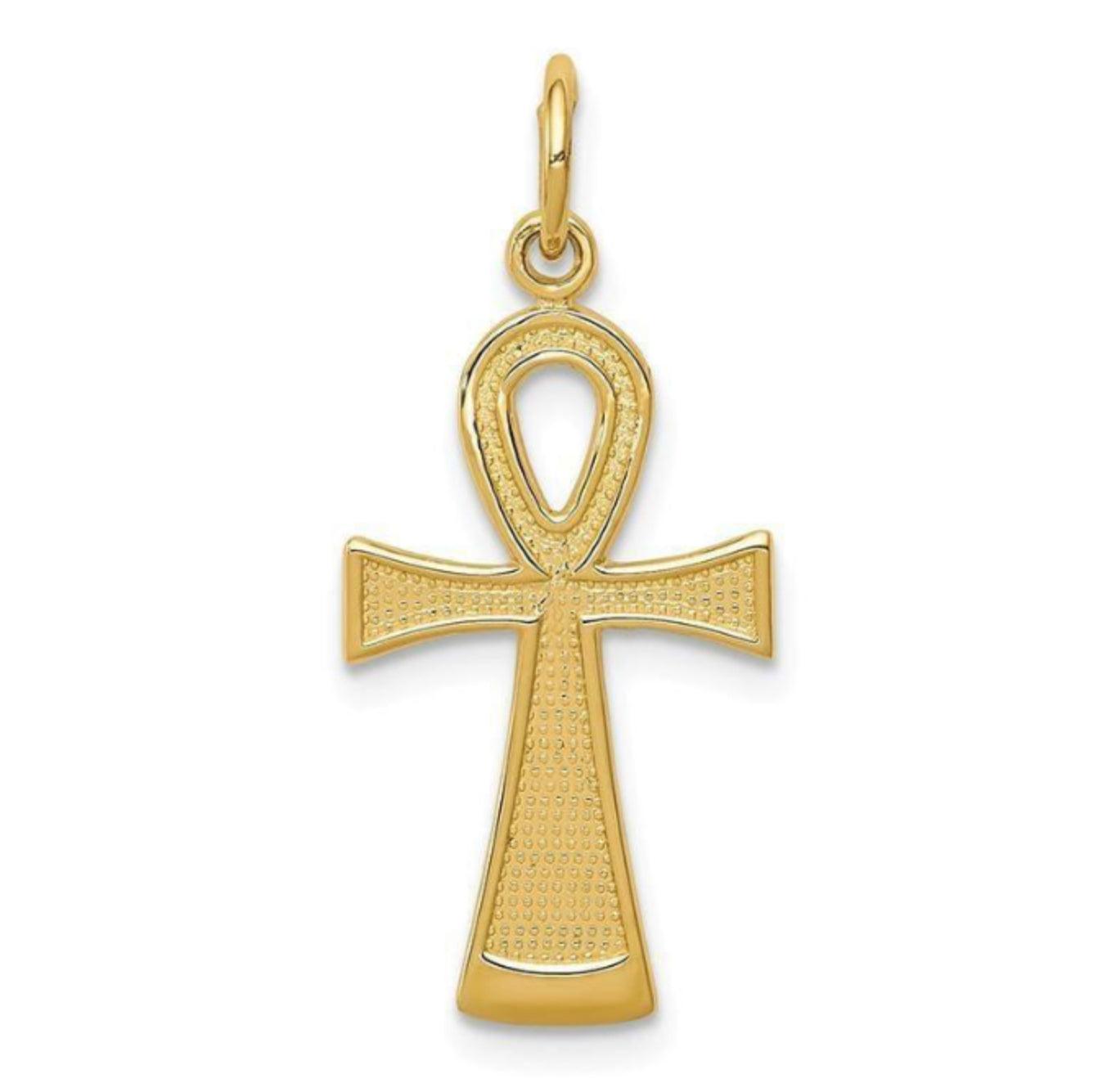 Gold Ankh Cross Pendant Collection - Seattle Gold Grillz