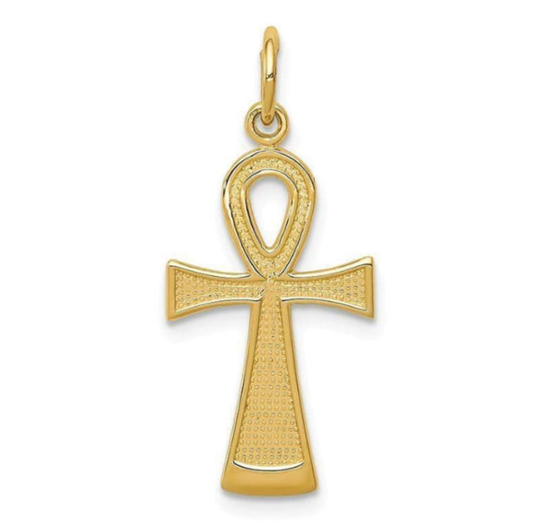 Gold Ankh Cross Pendant Collection - Seattle Gold Grillz