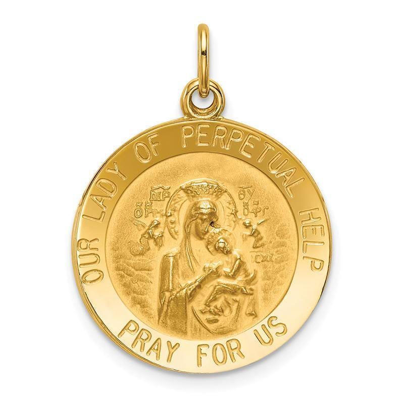 Gold Our Lady of Perpetual Help Pendant Collection – SGG