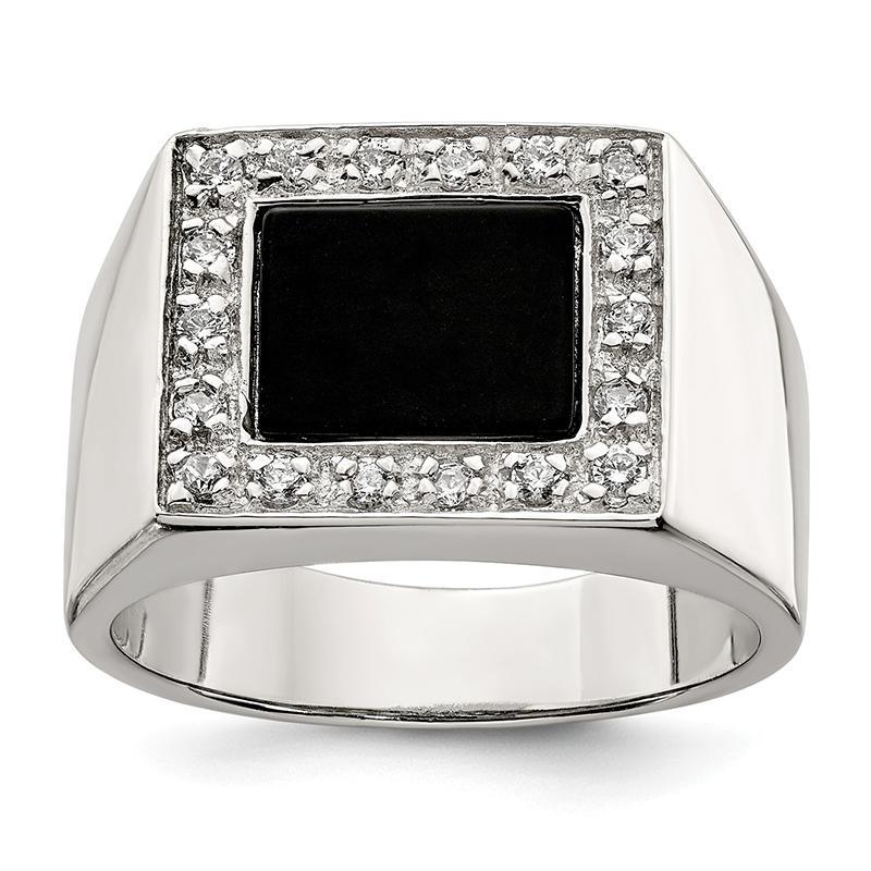 Stunning Silver Onyx Ring Collection - Seattle Gold Grillz