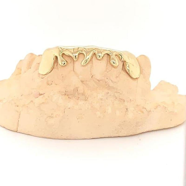 6pc Gold Bottom Drip Grillz – SGG