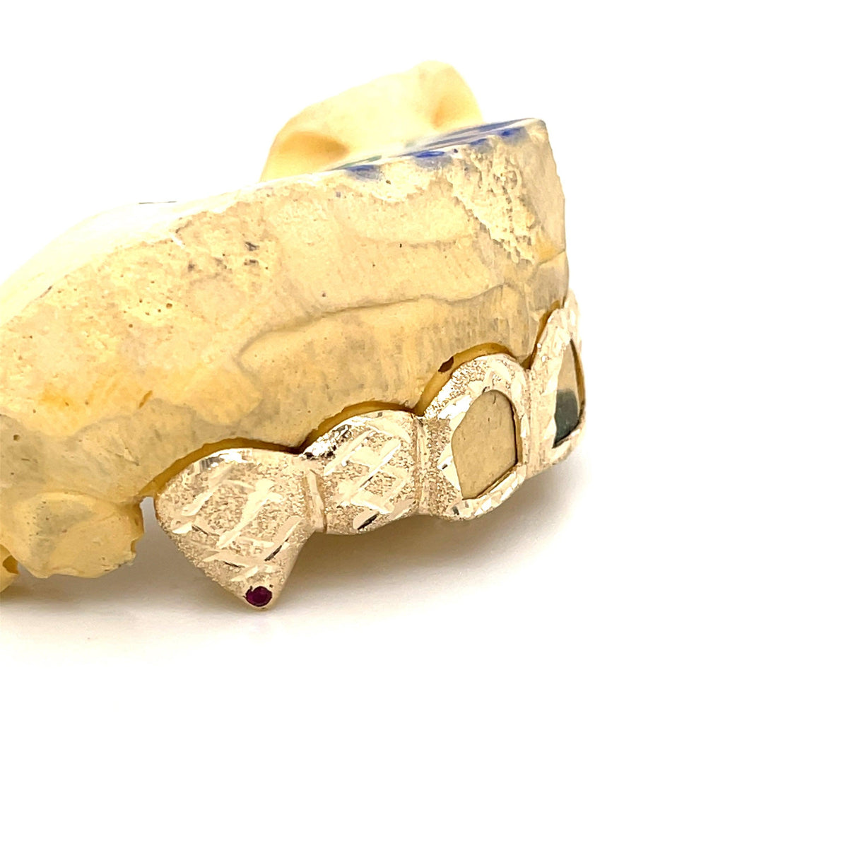 6pc Gold Snowflake Open Face Ruby Grillz – Seattle Gold Grillz