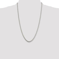 Sterling Silver 3.6mm Round Box Chain – Seattle Gold Grillz