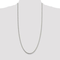 Sterling Silver 3.6mm Round Box Chain – Seattle Gold Grillz