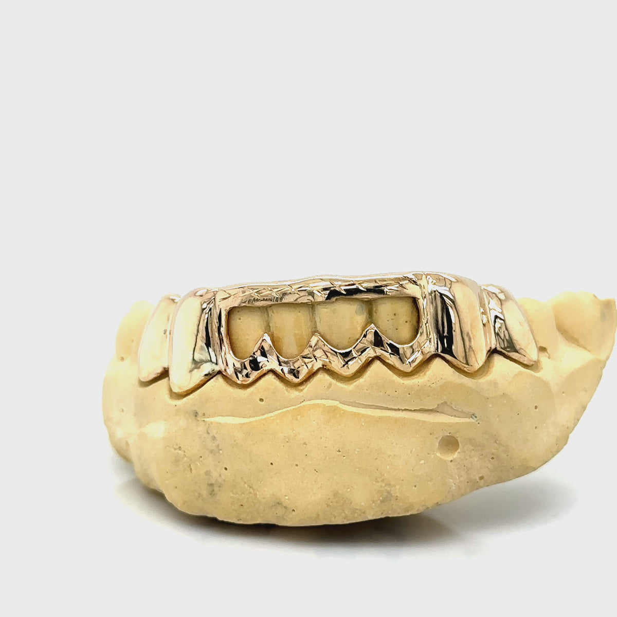 8pc Gold Trillion Open Face Bottom Grillz | Seattle Gold Grills ...
